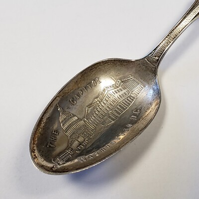 Souvenir Spoons - Capitol Washington Dc
