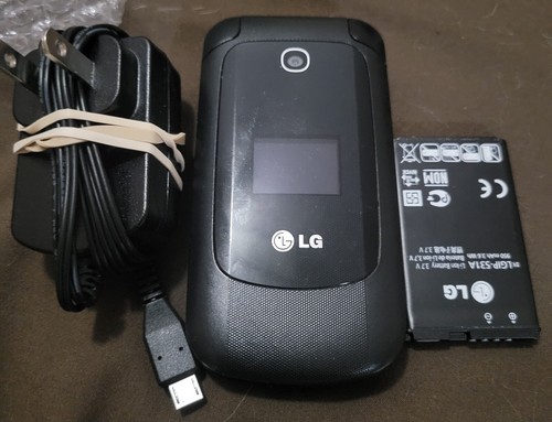 LG 236C Black (TracFone) Flip Phone Network Status? Bundle | eBay