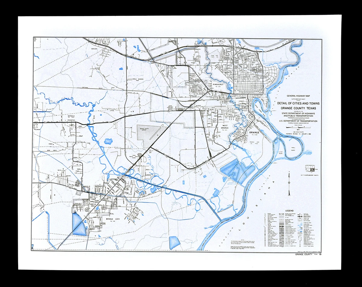 Bridge City Tx Map
