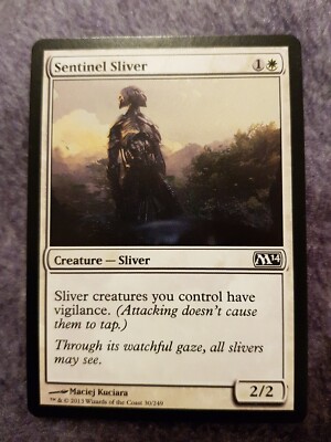 1x MTG Magic The Gathering TCG Sentinel Sliver - M14 | eBay