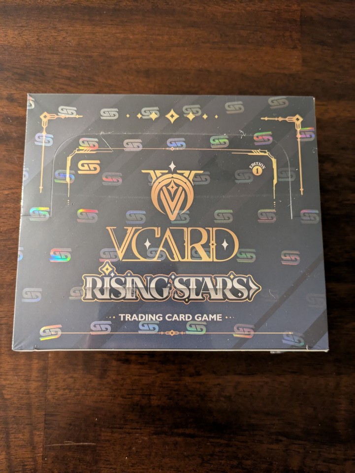 VCARD Rising Stars - First Edition (1st) Booster Box Sealed | eBay