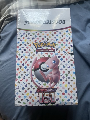 Pokemon 151 Booster Bundle Display Case - Factory Sealed - 10 Bundles ...