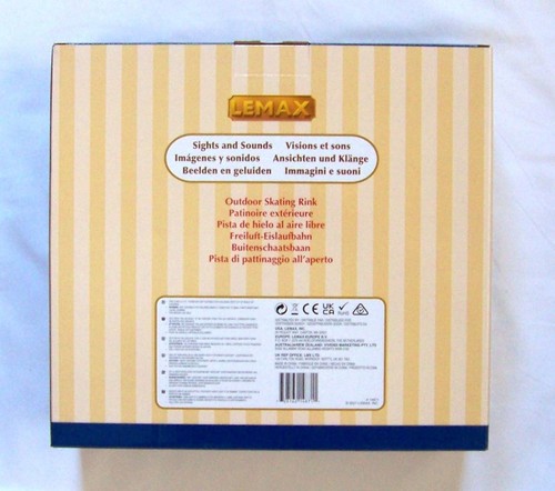 Lemax OUTDOOR SKATING RINK 19pc #14871 NRFB 2021 Vail Village Sights ...