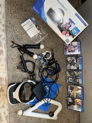 PlayStation 4 VR Bundle With 4 Games And An Aim Controller | eBay