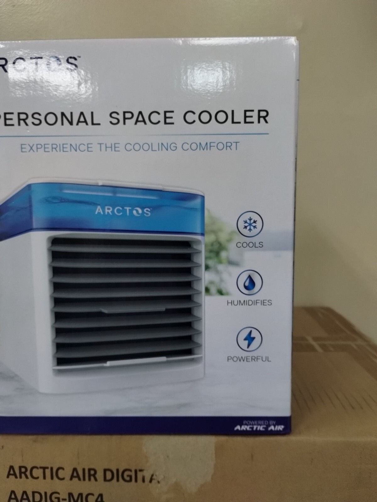 Arctos Personal Space Cooler Cools Humidifies Powerful Powered By Arctic Air New | eBay