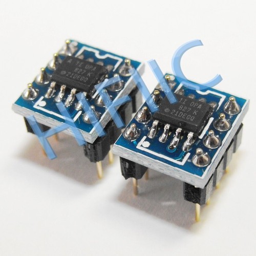 2PCS TI OPA827AID OPA827 ON DIP8 ADAPTER Single to Single. #F10 | eBay