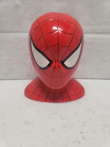 Marvel Comics CLASSIC SPIDER-MAN CERAMIC COIN BANK New/Unused FREE ...