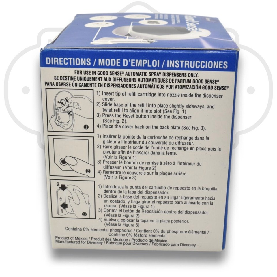 Good Sense Diversey Fresh Air Freshener ReFill Only Cartridges 6 pack ...