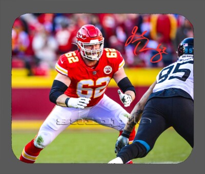 Joe Thuney Kansas City Chiefs Facsimile Autographed Mouse Pad Item#9581 ...