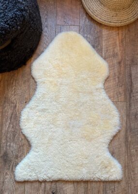 British Premium Medical Sheepskin Rug Nursing Pram Liner Luxury Shorn ...