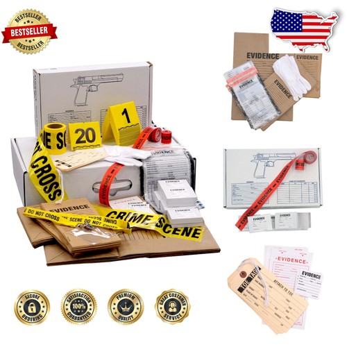 Forensic Science Classroom Supply Kit - 50+ Evidence Bags ...
