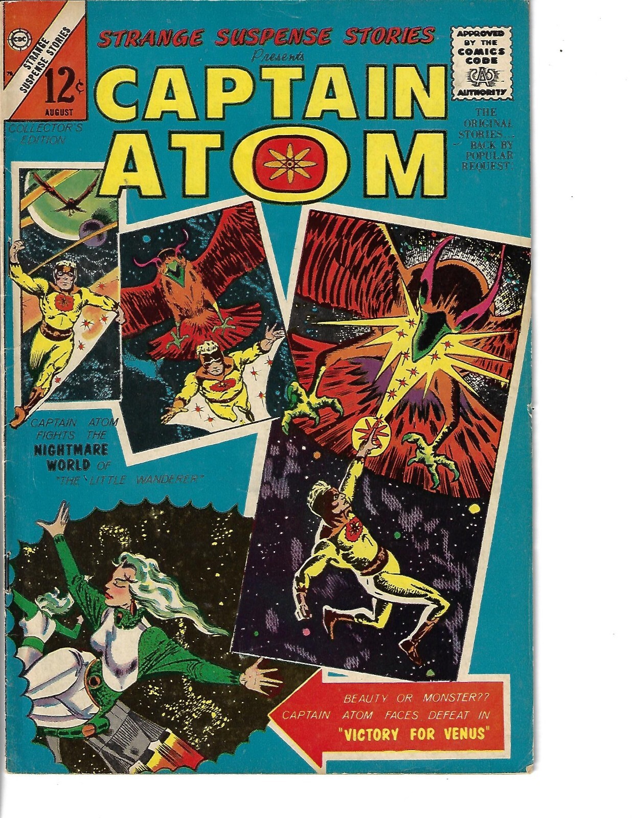 Captain Atom 76 Silver Age Charlton comic book Steve Ditko art | eBay