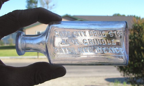 neat old RATON, NEW MEXICO NM (Territory) / GATE CITY DRUG STORE bottle ...