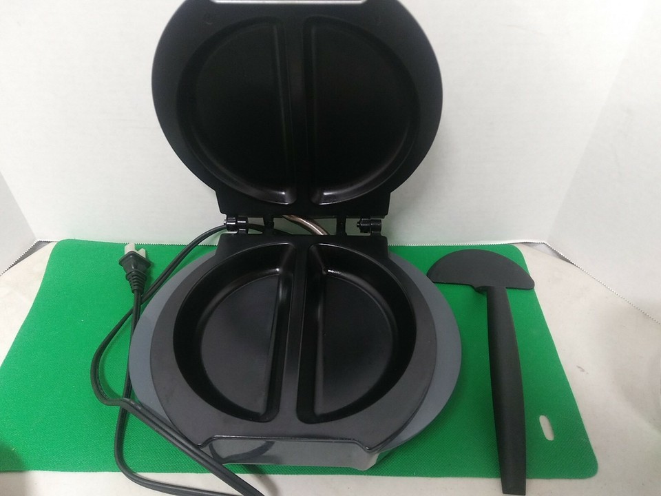 GT Xpress Express 101 Non-Stick Indoor Grill Omelet Snack Meal Dessert ...