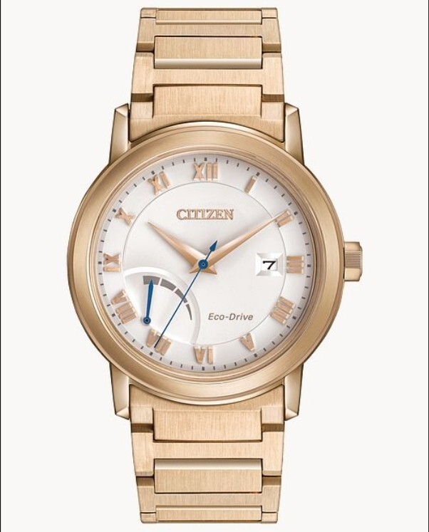 Citizen Eco-drive 41mm Rose Gold Stainless Steel Case Rose Gold ...