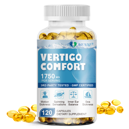 Vertigo Comfort Capsules 1750mg - Dizziness Relief Supplements, Body ...