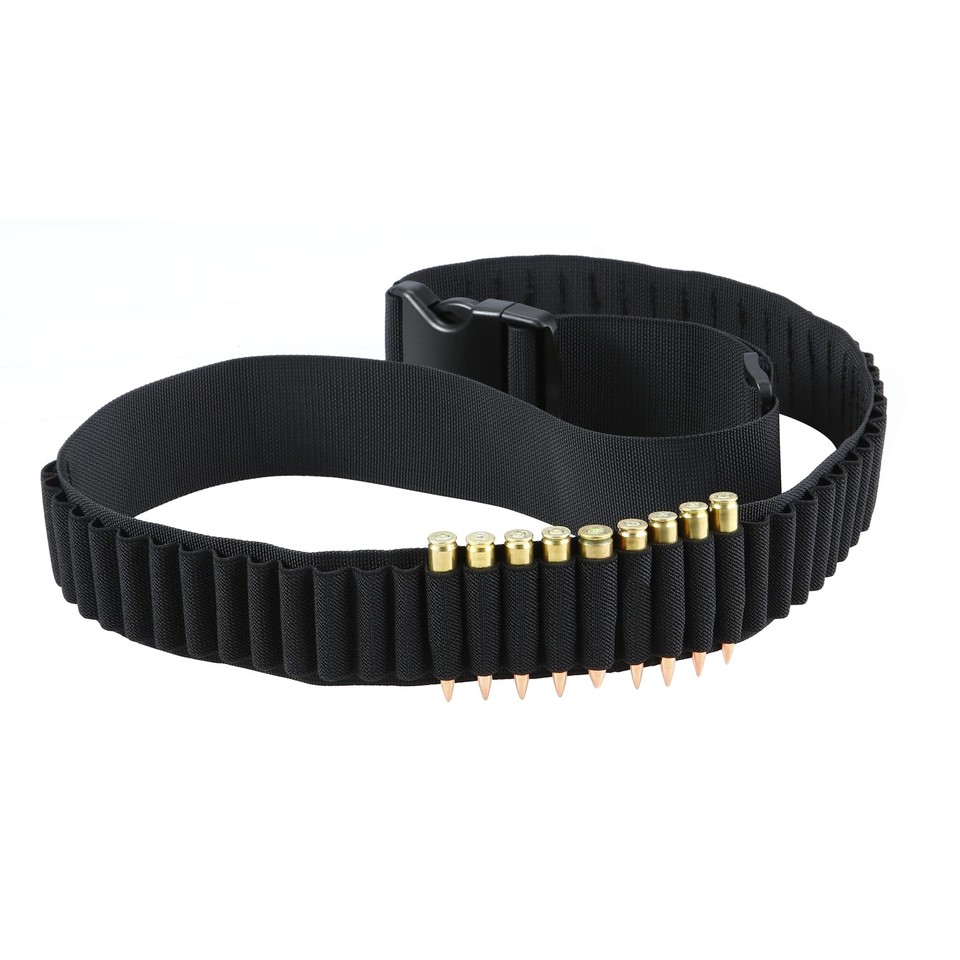 50 Rounds Bandolier Cartridge Belt Carrier for 308 Cal. 30-30 30-06 410 ...