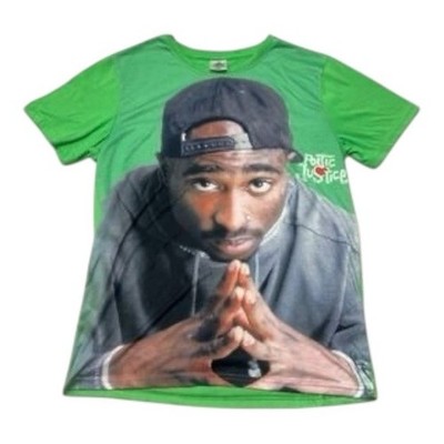 Tupac Shakur Poetic Justice Green Graphic Medium T-Shirt | eBay