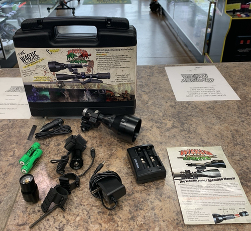 Wicked Lights W403iC Night Hunting Light Kit w/ Red LED for Coyotes ...