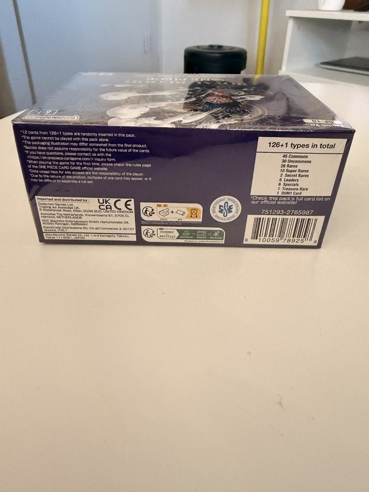 One Piece Card Game OP-10 Royal Blood Booster BOX - English - Sealed ...