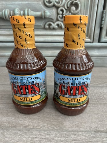 Kansas City Gates Bar-B-Q 2 Condiment Mild 18 Oz Bottle Original Sauce ...