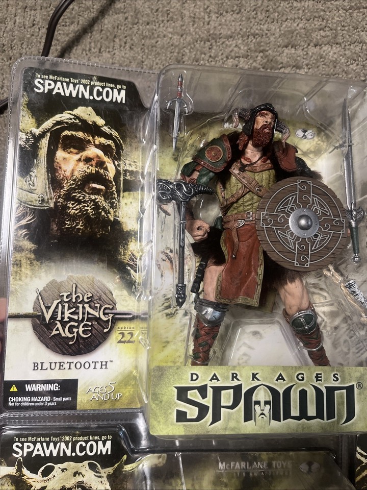Spawn Dark Ages The Viking Age S22 Figure Lot Bloodaxe Dark Raider ...