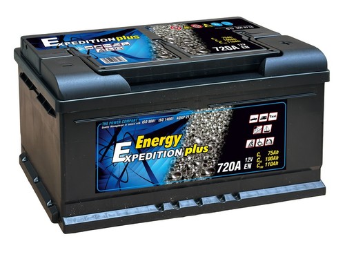 12V 110AH Expedition Plus Semi Traction Leisure Battery - Replaces ...