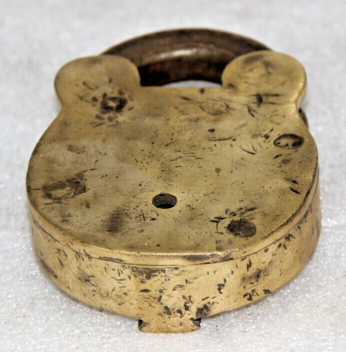 Security Lock and Keys, Home Decor, Iron Padlock, Rare Indian Lock ...