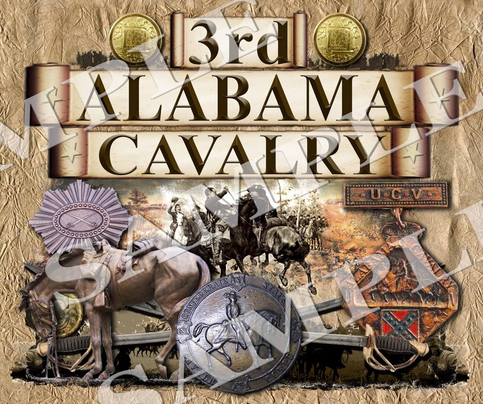 NEW 3rd Alabama Cavalry CSA American Civil War Themed mouse pad | eBay