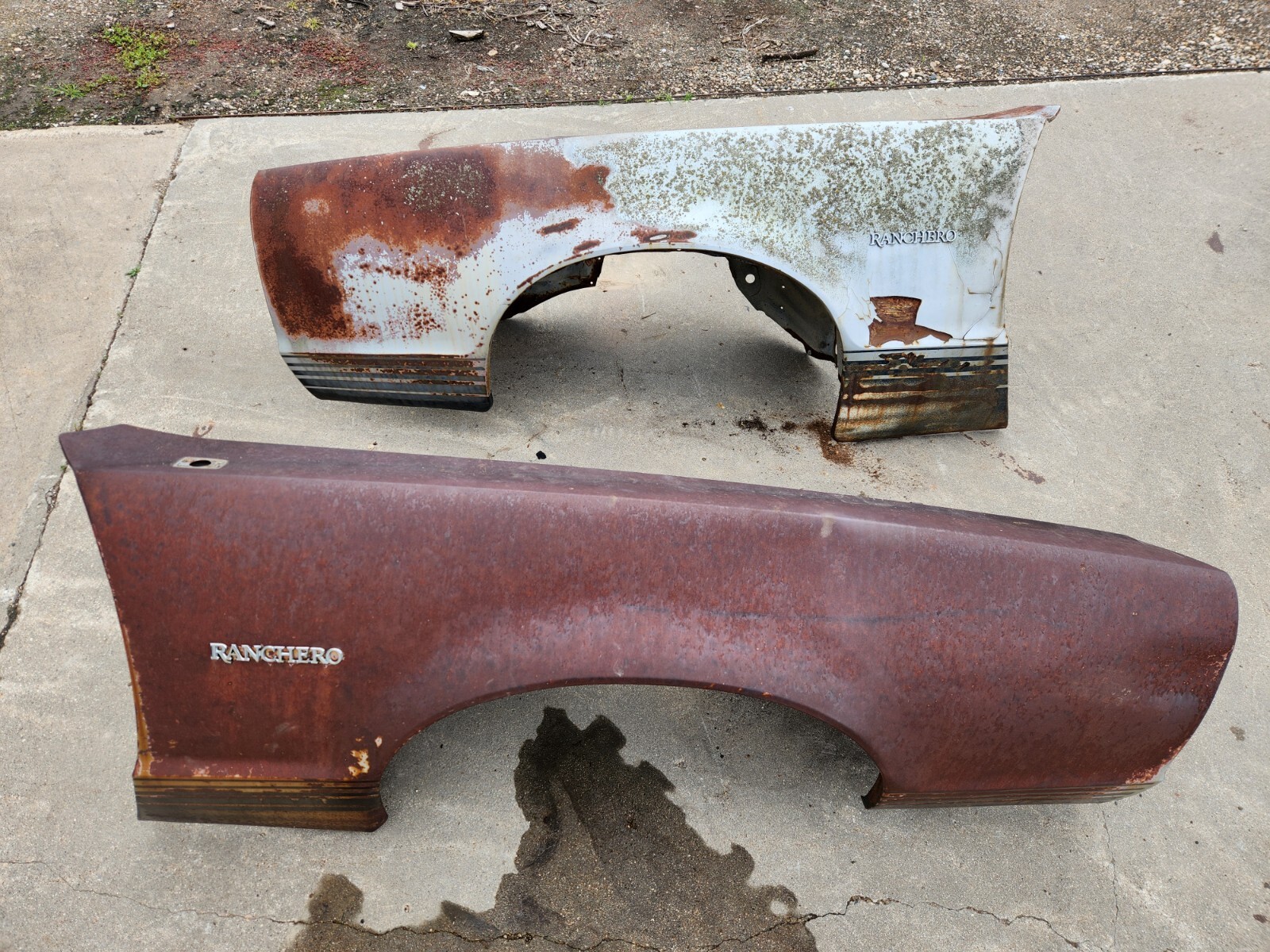 Inner And Outter Fender Pair Fits 1977 RANCHERO 1978 1979 77 78 79 LTD ...