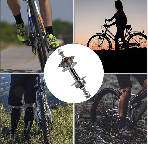 Bicycle Rear Wheel Hub, Universal Bike 36 Holes Rear Wheel Hub Cassette ...