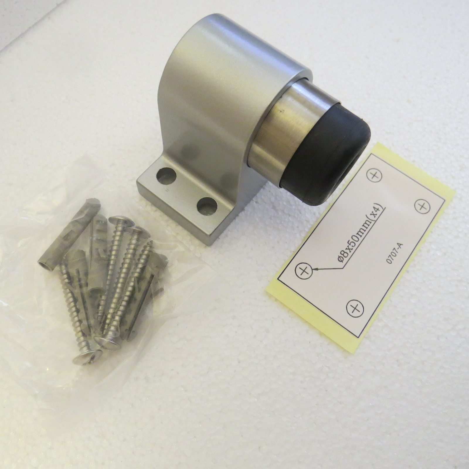 HEAVY DUTY DOOR BUMPER BIG COMMERCIAL STAINLESS - Aluminum | eBay