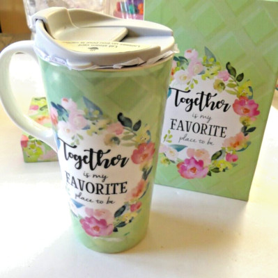 Cypress Refresh Ceramic Travel Mug Cup & Lid Together is My Favorite ...