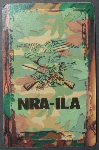 NRA ILA Ad Single Swap Playing Card | eBay