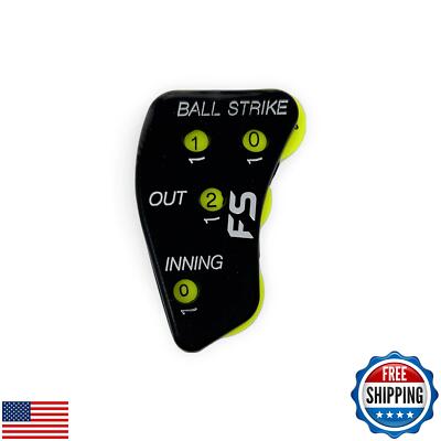 FieldSage Umpire Indicator - Baseball Clicker Counter - Softball Pitch ...