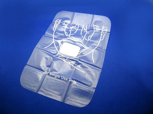 2 Bags of 50 CPR Facial Shields ! Disposable CPR Face Shield Barrier ...