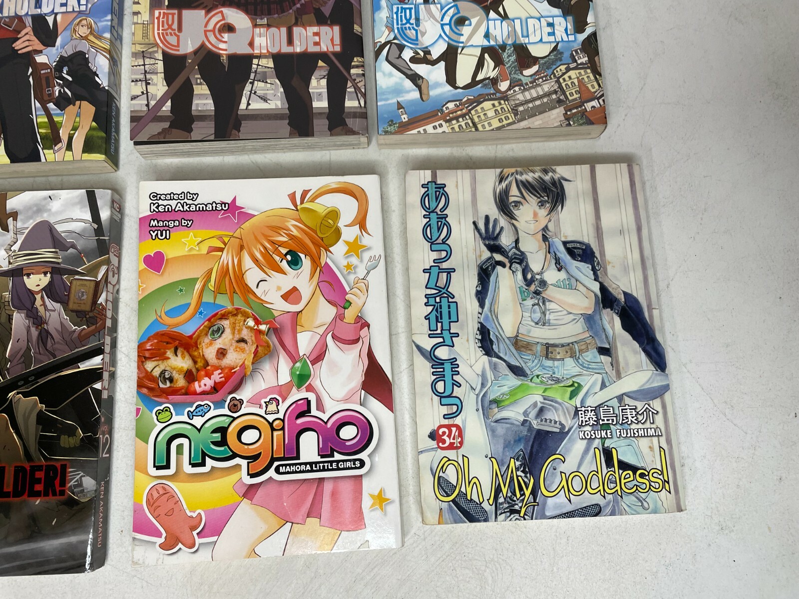 Lot of 6 Anime Books Oh My Goddess! Fujishima, Negiho, Kodansha Comics ...