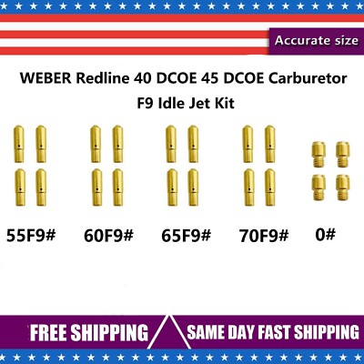 For WEBER 40 DCOE 45 DCOE Carburetor Idle Jet Kit F9 20 pack New | eBay