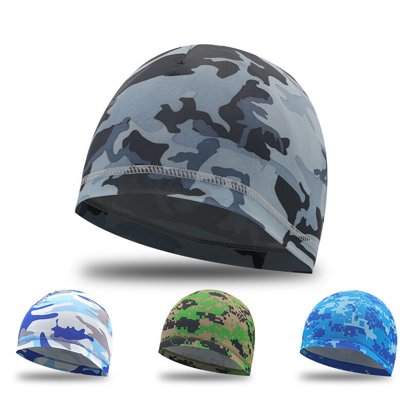 Sweat Wicking Cooling flag Dome Skull Cap Helmet Liner Sport Beanie ...
