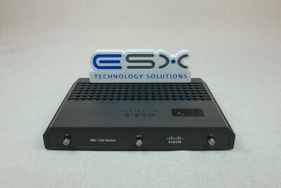 Cisco C1109-2PLTEUS ISR 1100 Series 2 Port GE LAN Router w/ AC Adapter ...