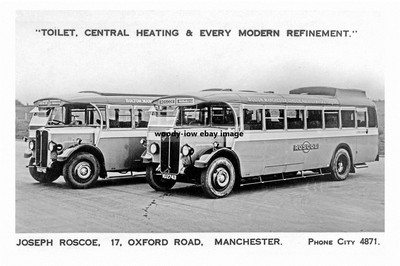 pt2851 - Oxford Road Joseph Roscoe Buses , Manchester , Lancs - Print ...