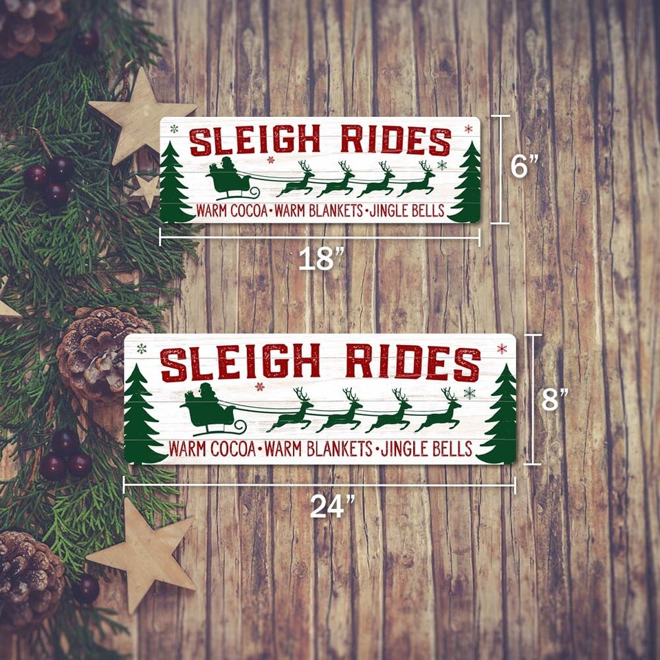 Sleigh Rides Warm Cocoa Warm Blankets Jingle Bells Holiday Decor ...