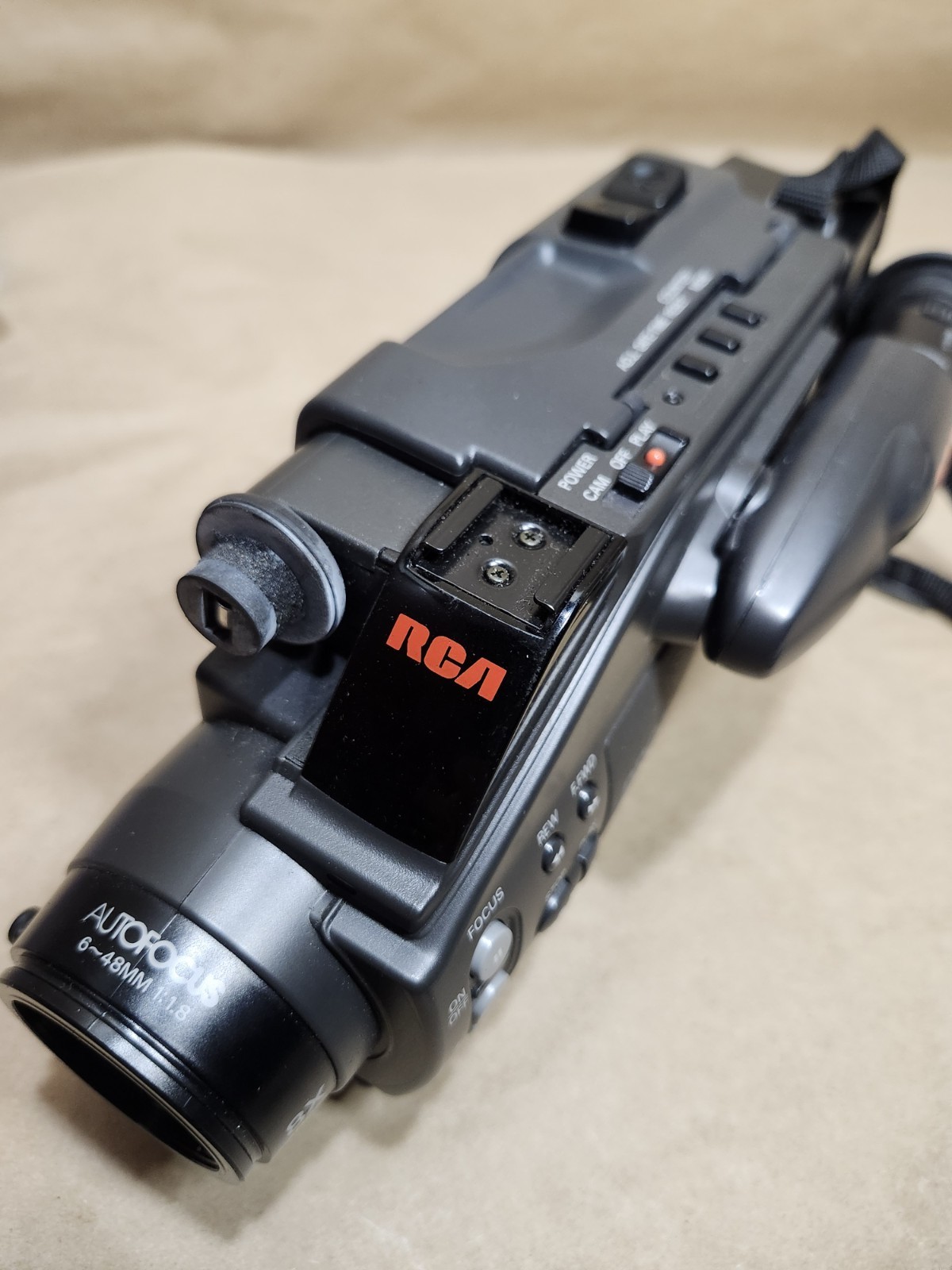 RCA Pro 8 Camcorder w/2 Batteries New Tapes & Charger *Powers On But ...