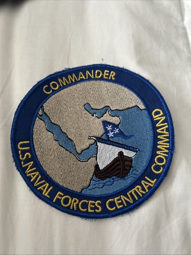 Commander US Naval Forces Central Command - Patch - Iraq War Era | eBay