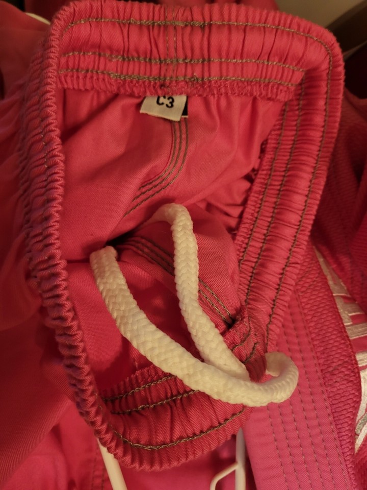 Elite Sports Girl's Child Size M3 Pink Martial Arts Karate Uniform ...