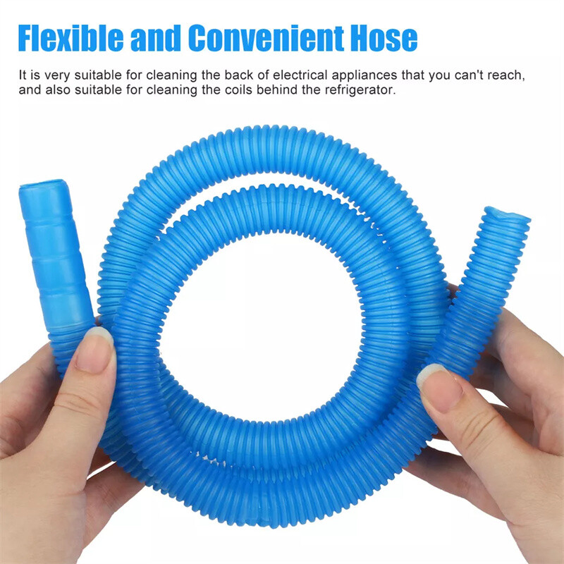 US Dryer Vent Cleaner Kit Vacuum Hose Attachment Brush Lint Remover ...