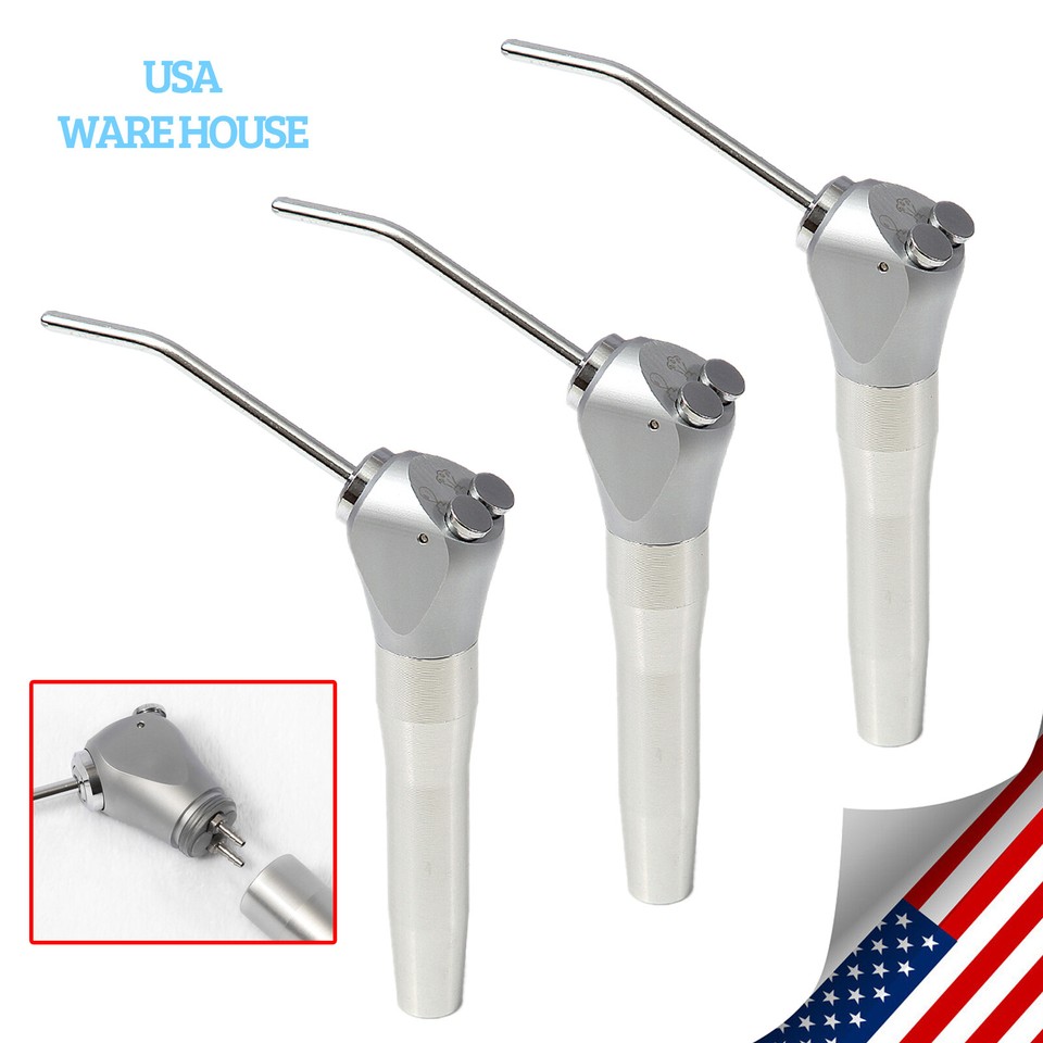 1-5Pcs Dental Triple Syringe 3 Way Air Water Spray Handpiece w/ Nozzles ...
