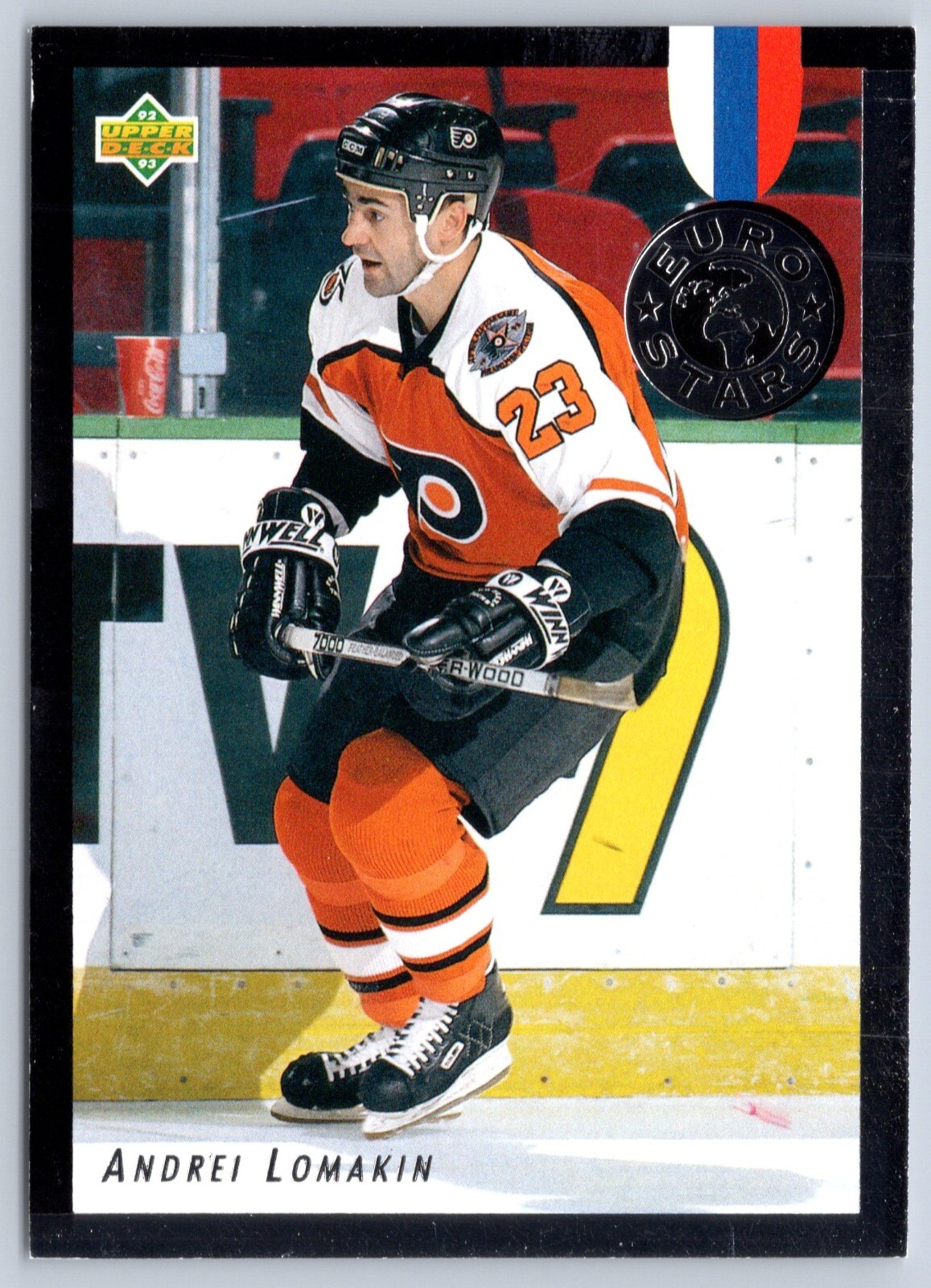 ANDREI LOMAKIN 1992-93 UPPER DECK EURO-STARS 92-93 NO E17 41975 | eBay