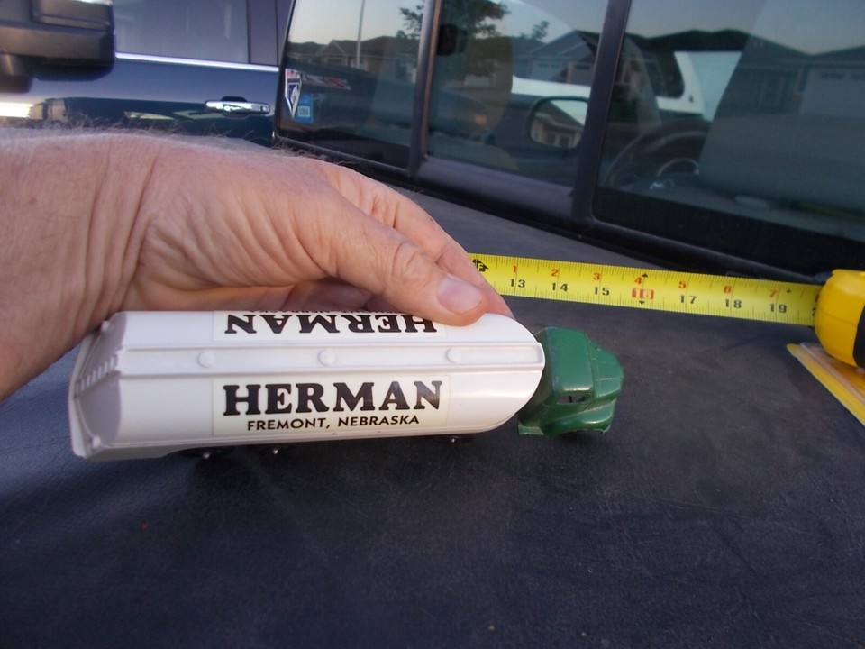 Vintage Ralstoy Herman Fremont Nebraska Semi Truck Gas Tanker Trailer ...