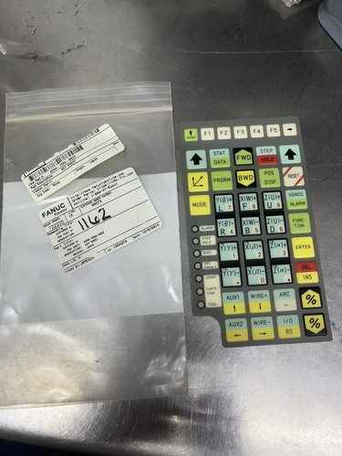 Fanuc Teach Pendant Replacement Key Pad Keyboard A290-7202-X822 | eBay